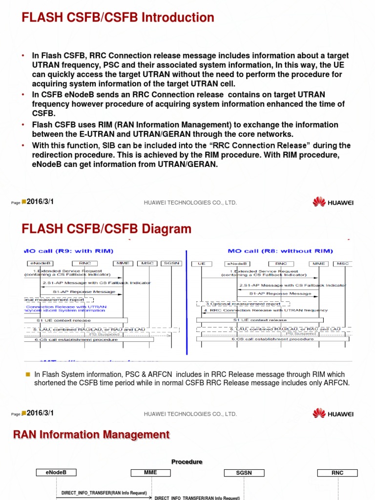 Flash CSFB Intro | PDF | Telecommunications | Mobile Technology