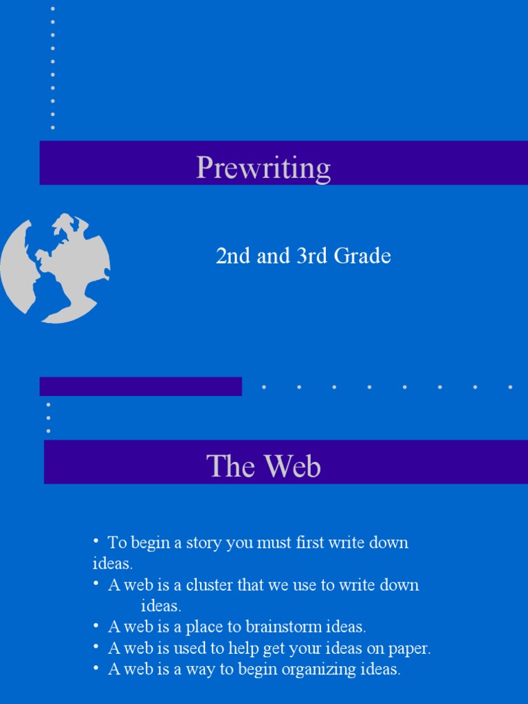 Prewriting: 2nd and 3rd Grade | PDF