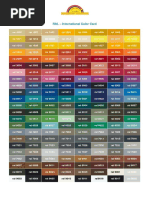 Xylan 1424 Color Chart | PDF