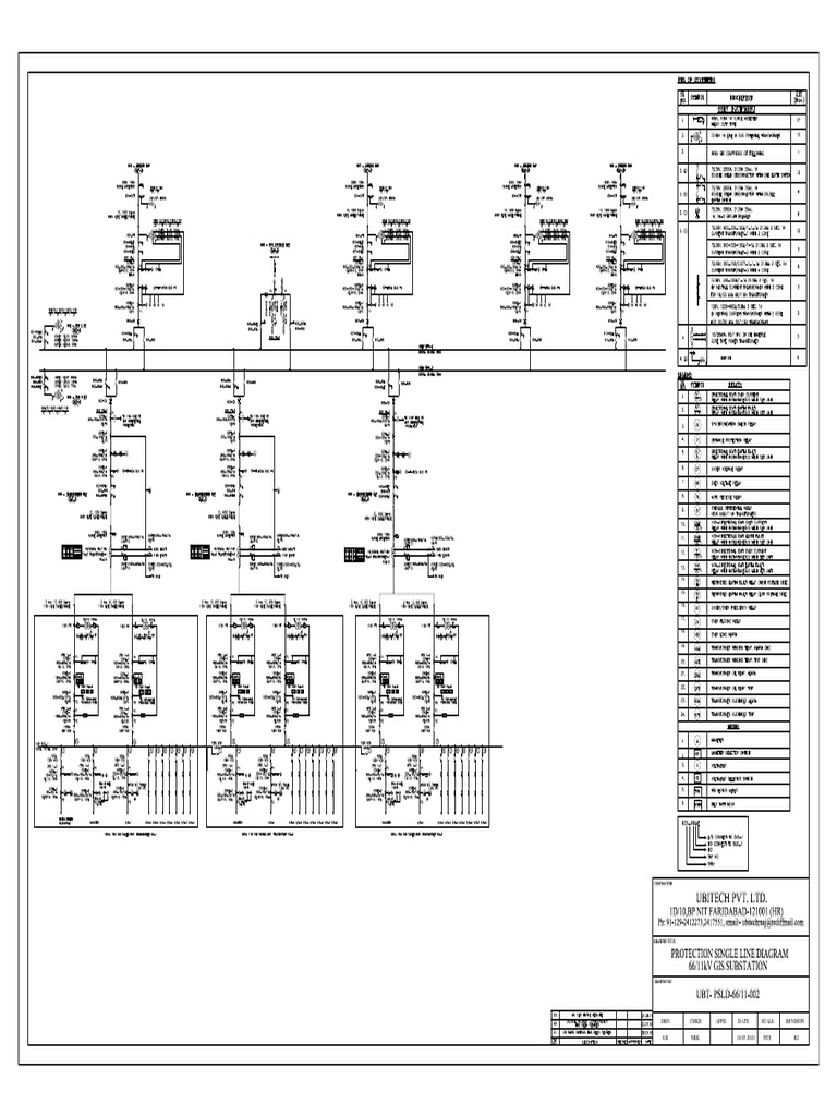 66 KV GIS SLD | PDF
