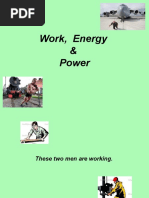 Physics Lesson 4 - Work, Energy and Power | PDF | Potential Energy | Watt
