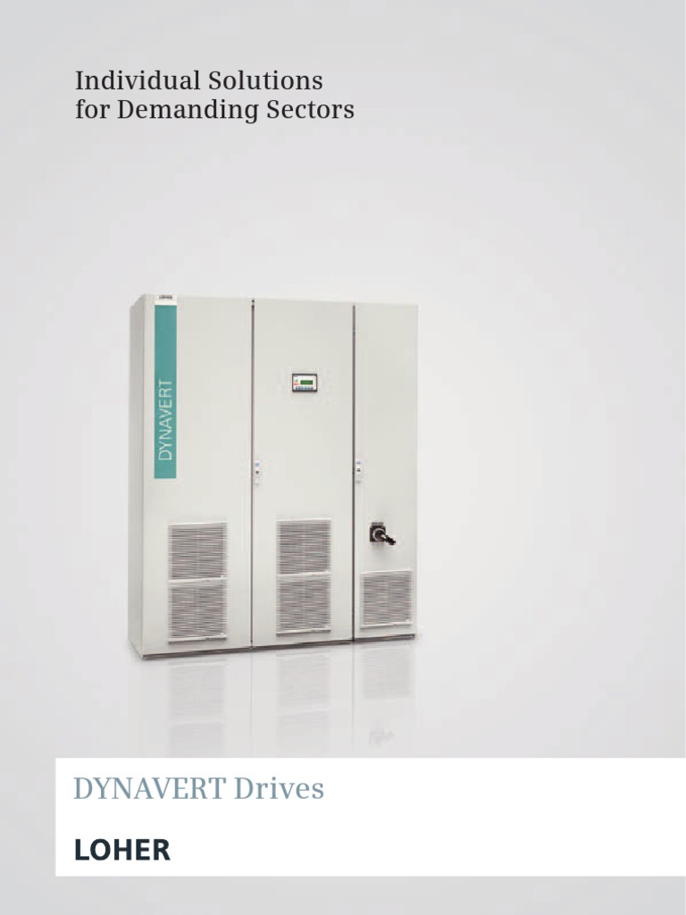 Individual Solutions For Demanding Sectors: DYNAVERT Drives | PDF ...