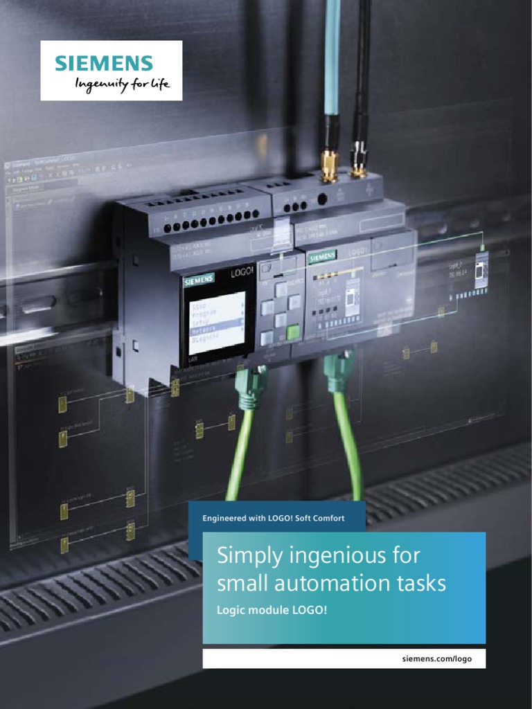 LOGO-Simply Ingenious For Small Automation | PDF | Computer Network ...