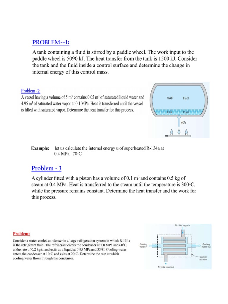 Problems in Thermodynamics, BUET ME169 | PDF
