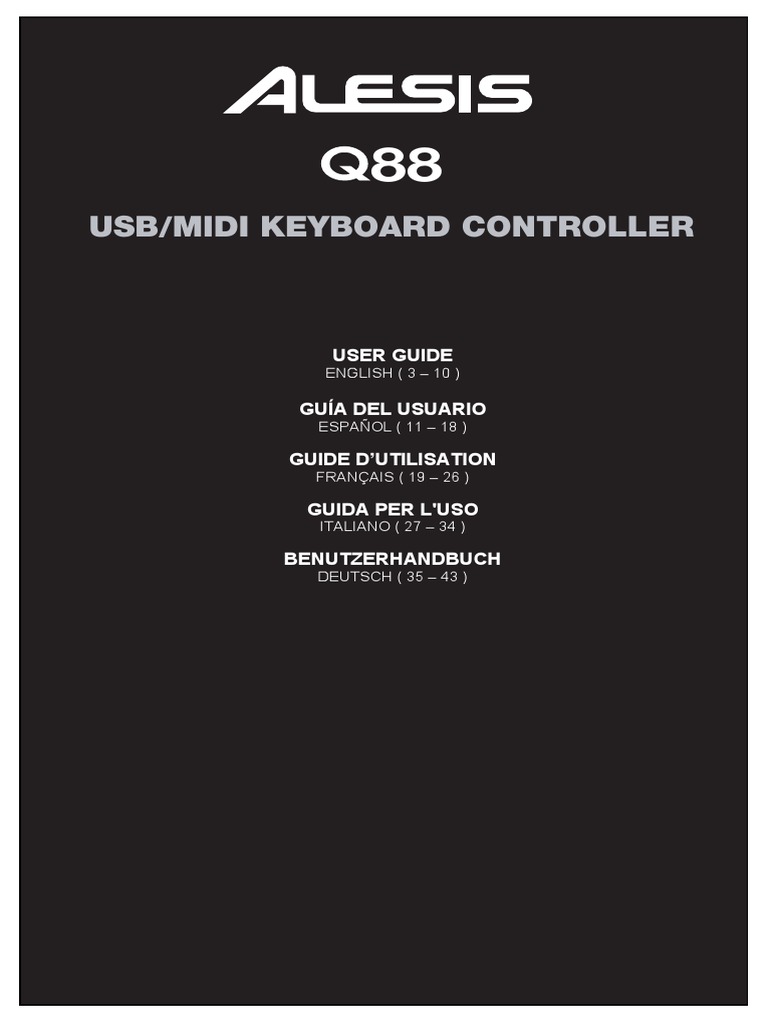 q88 User Guide Reva | Point And Click | Usb