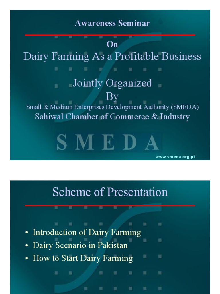 Training Program | PDF | Dairy Farming | Livestock