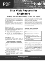 Visit Report Form Word | PDF