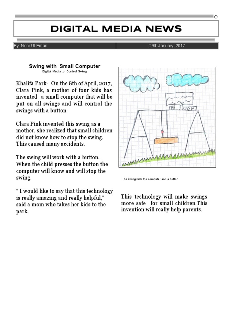Smart Swing Technology for Kids | PDF