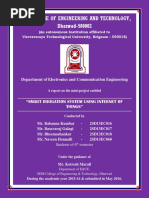 Swathi Internship Report - Format | PDF | Arduino | Embedded System