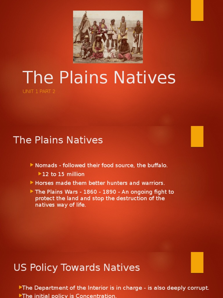 The Plains Natives | PDF | Native Americans In The United States ...