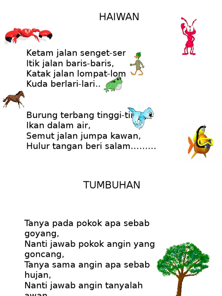 Haiwan: Ketam Jalan Senget-Senget, Itik Jalan Baris-Baris, Katak Jalan ...