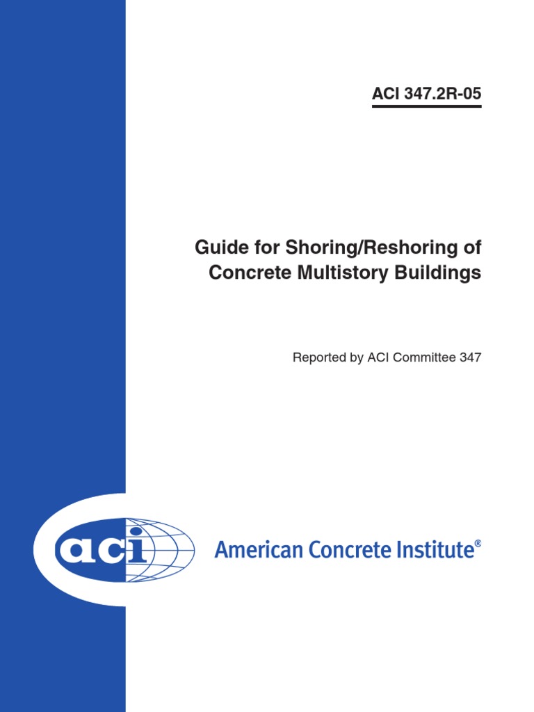 Reshoring Aci 3472R - 05 PDF | PDF | Structural Load | Beam (Structure)