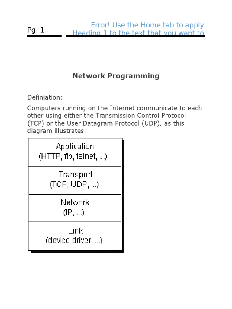 Network Programming-C# | PDF | Transmission Control Protocol ...