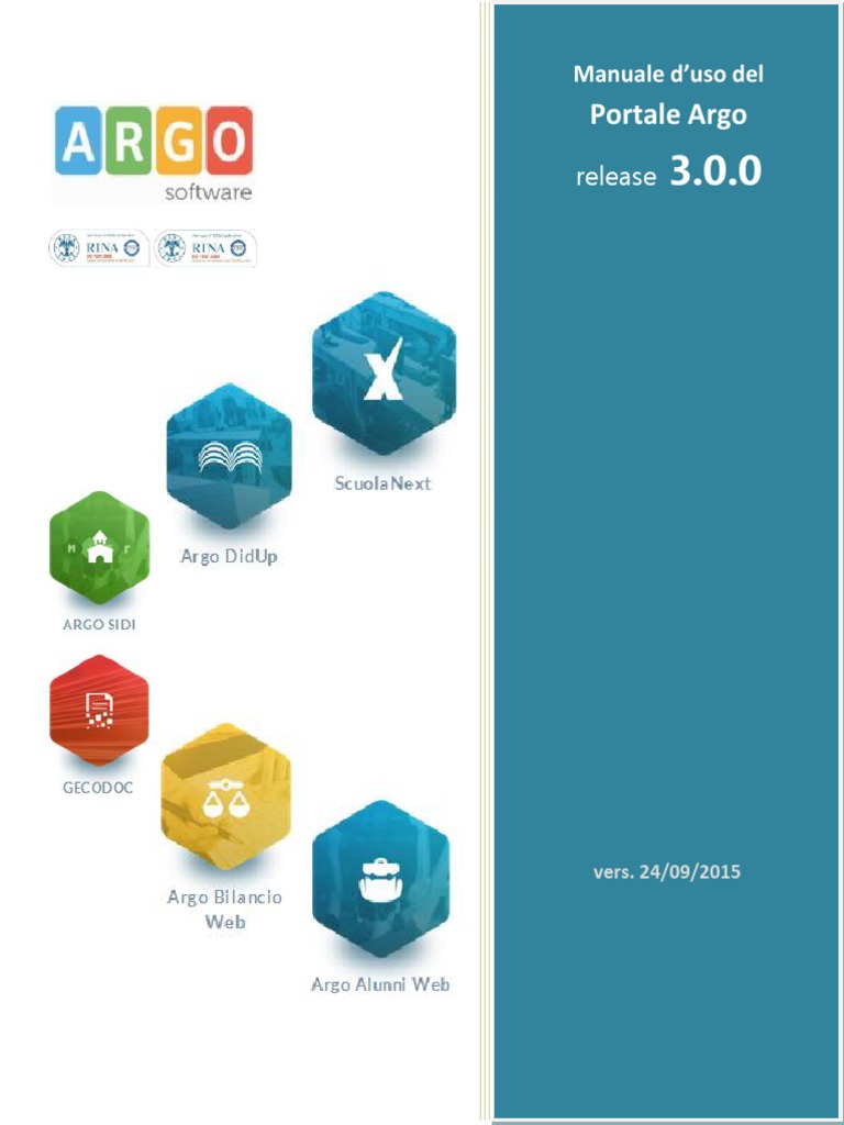 Manuale - Utenze Argo | PDF