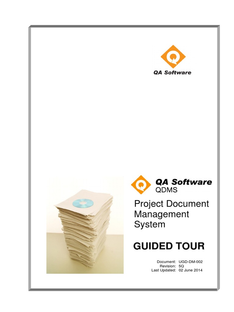 QDMS Guided Tour | PDF | Button (Computing) | Software