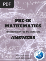 Maths SL IBDP | PDF