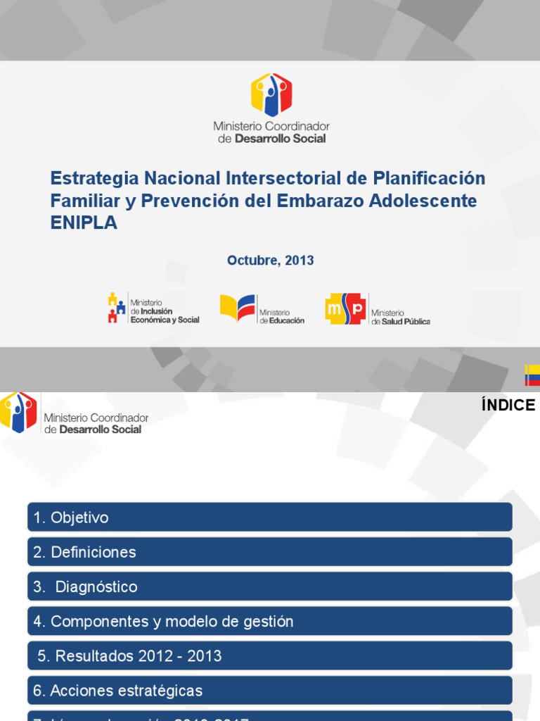 Presentacion Enipla 24-10-2013-1 | PDF | Control de la natalidad ...