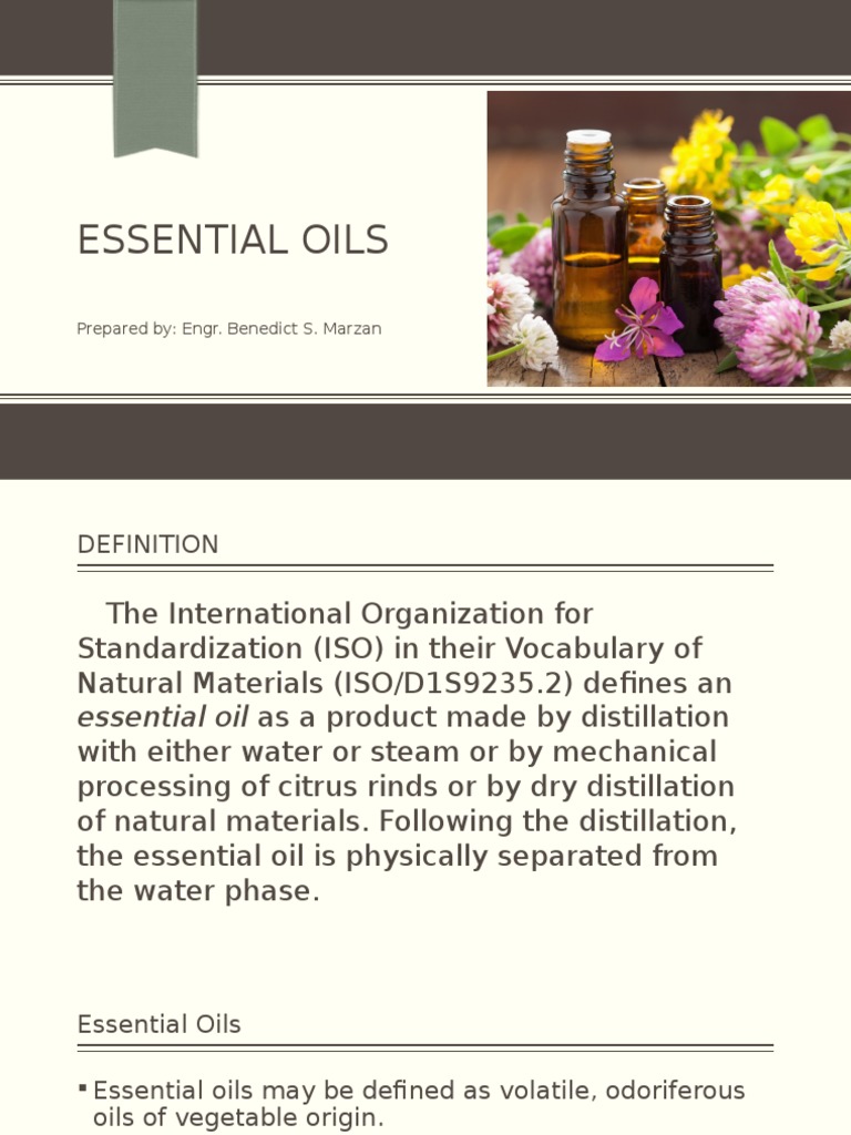Essential Oils | PDF | Perfume | Essential Oil