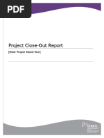 Project Recovery Plan Template | PDF | Project Management | Business