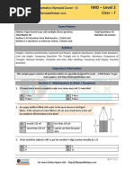 Entrance Exam Class - 9 | PDF | Solution | Test (Assessment)