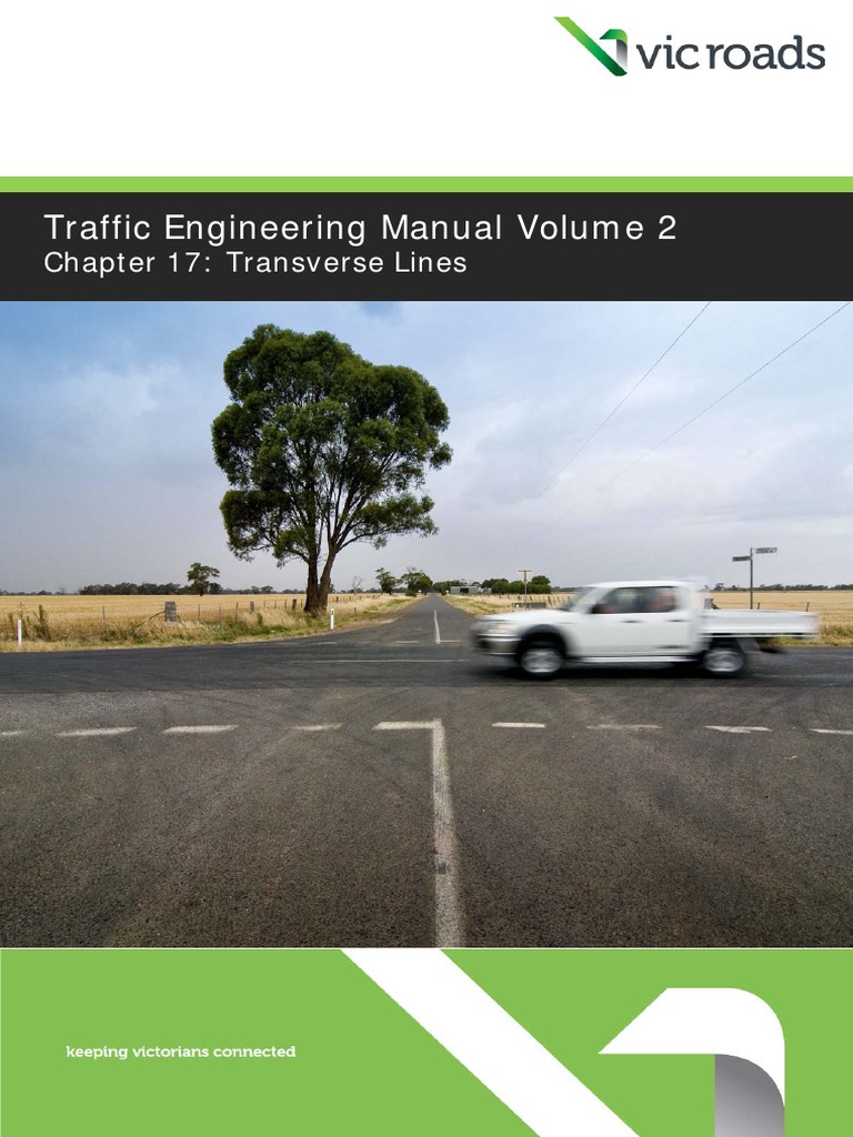 Traffic Engineering Manual Volume 2 Chapter 17 Transverse Lines July ...
