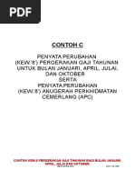 Kew 8 Sspa Contoh | PDF