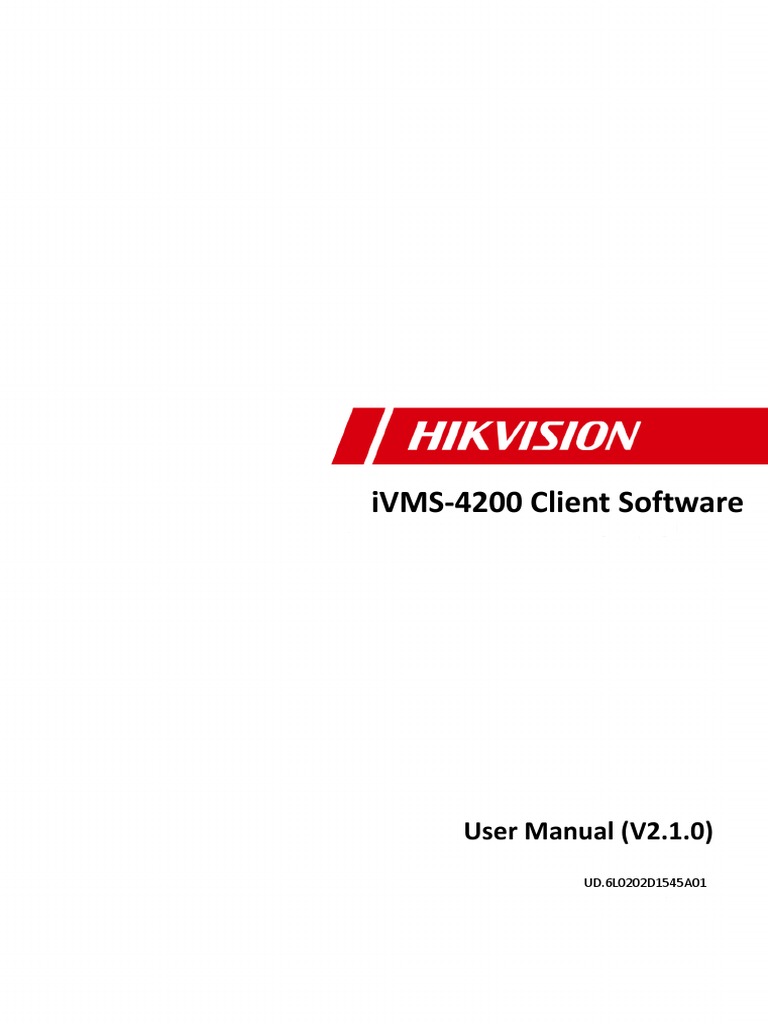 IVMS-4200 User Manual | PDF | Live Preview | Operating System