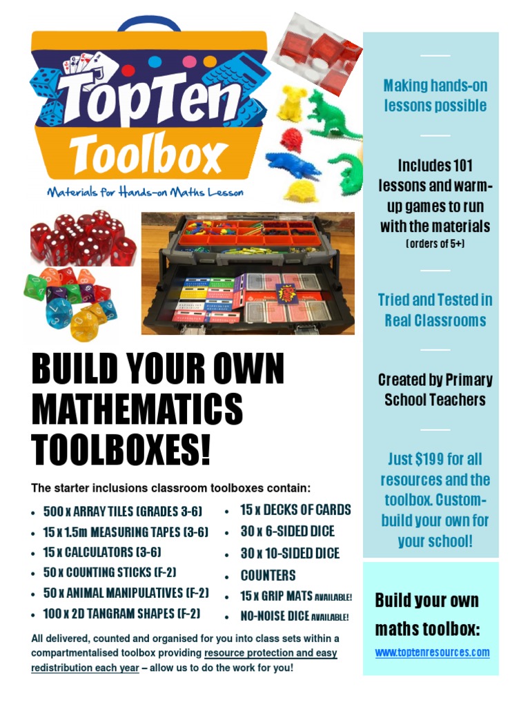 Build Your Own Mathematics Toolbox | PDF | Cognition | Teaching And ...