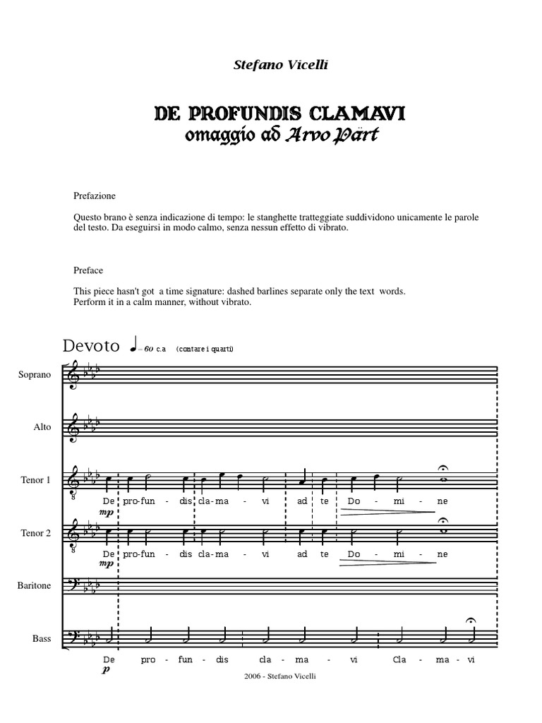 De Profundis PDF | PDF