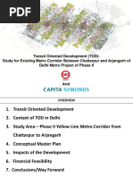 GGN Metro Map | PDF | Delhi | Routes