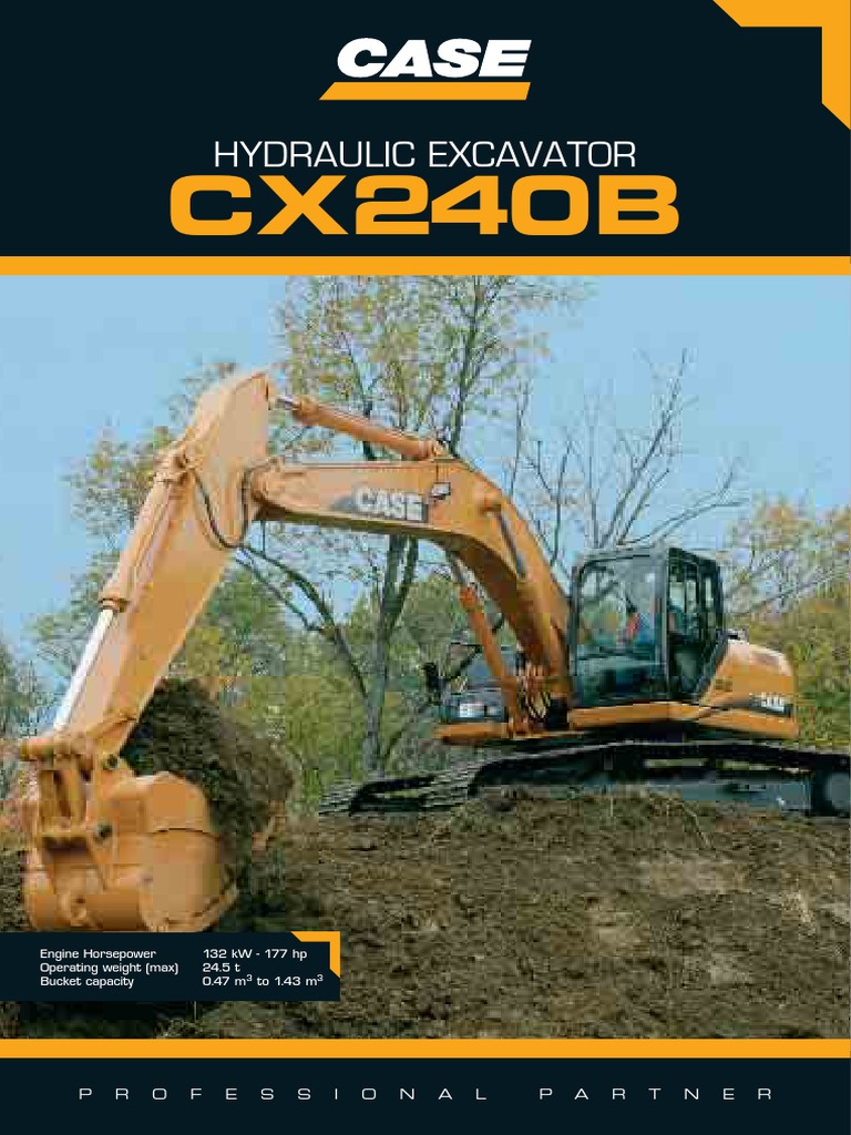 Case CX 240 B | PDF | Engines | Turbocharger