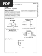 LM741 Complete Data Sheet and Specs | PDF | Operational Amplifier ...