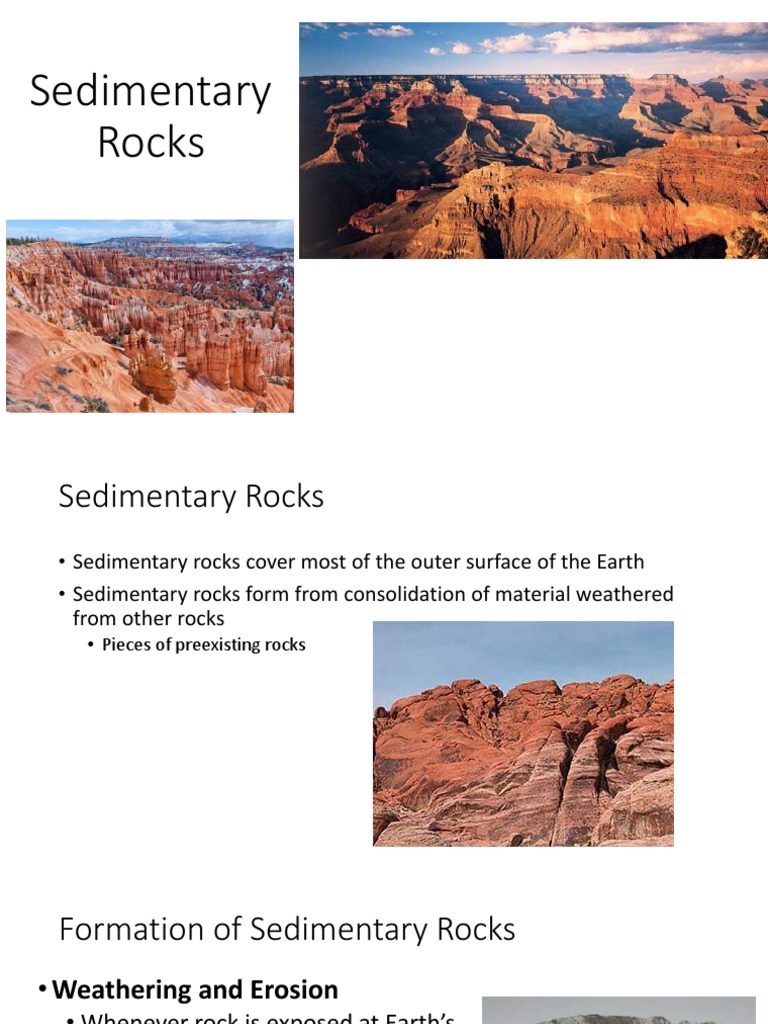 sedimentary rocks ppt | Sedimentary Rock | Weathering
