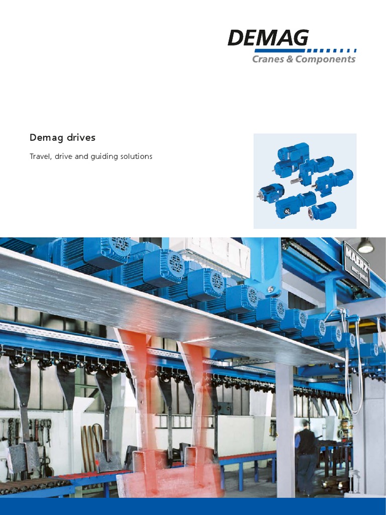 Demag Drives: Modular Gear Solutions | PDF | Transmission (Mechanics ...