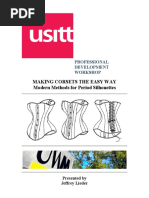 Free & Easy Corset Pattern Booklet | PDF | Clothing