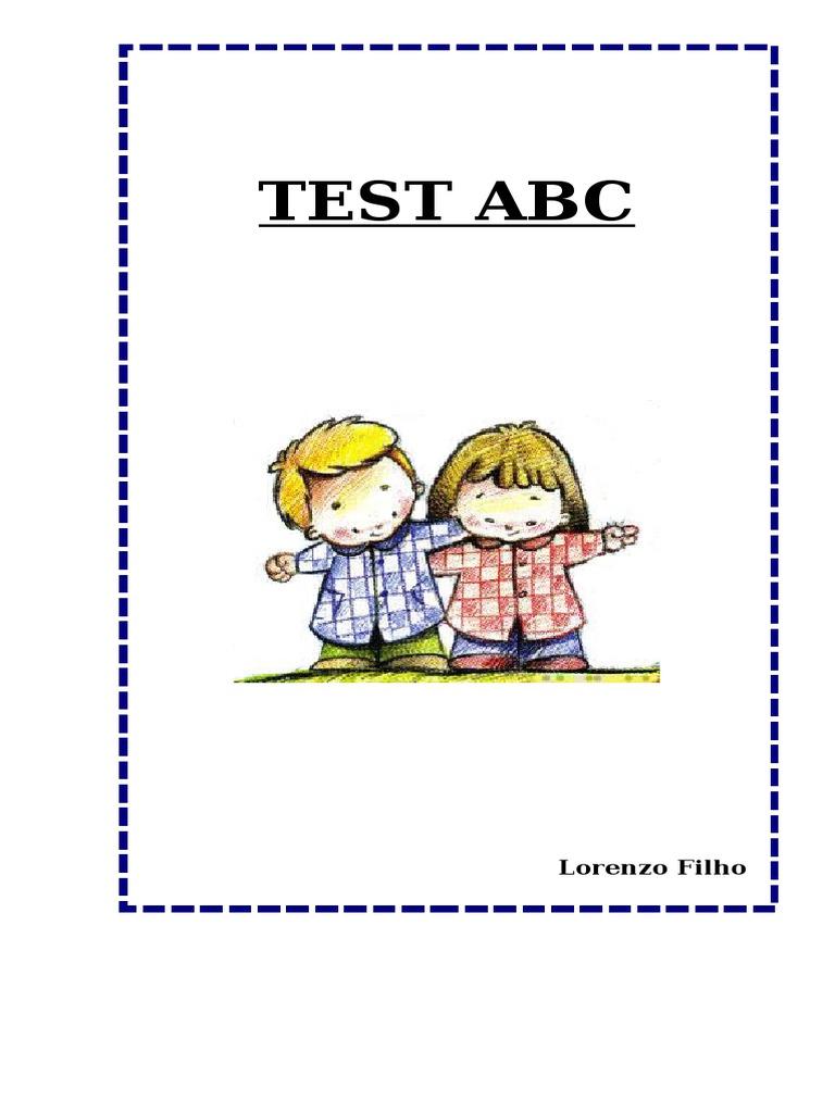 ABC Test | PDF | Papel | Lápiz
