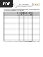 Plantilla de Entrega de Epp | PDF