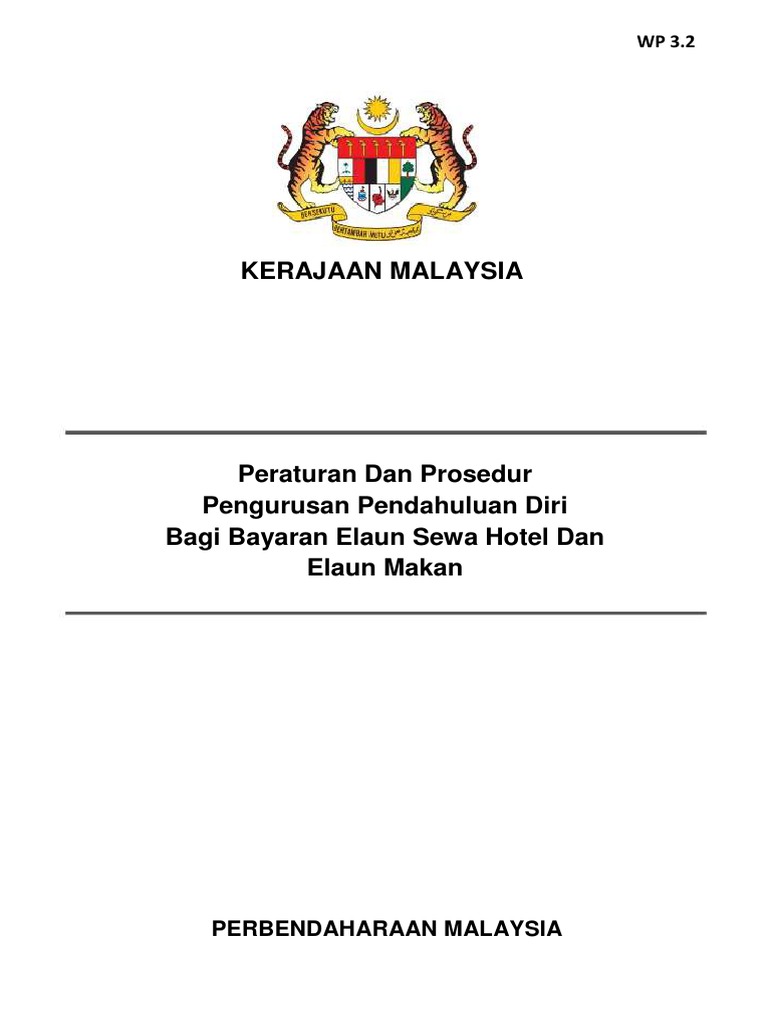 Prosedur Pendahuluan Diri WP 3.2 | PDF
