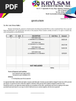 Quotation Format | PDF | Car | Vehicles