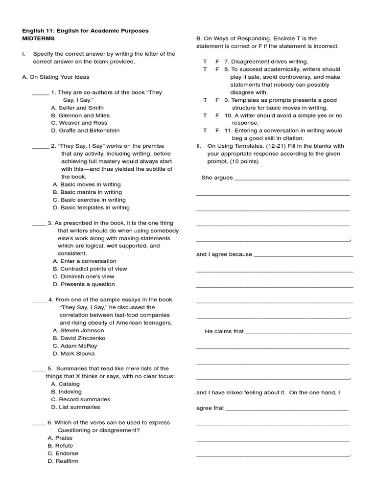 OLM Test | PDF | Essays | Cognitive Science