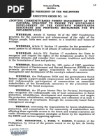 Eo 263 - CBFM | PDF | Forestry | Non Governmental Organization