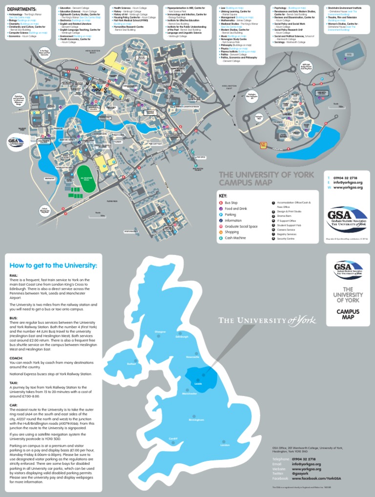 GSA Campus Map 255x385 WEB | PDF | Academia | Science