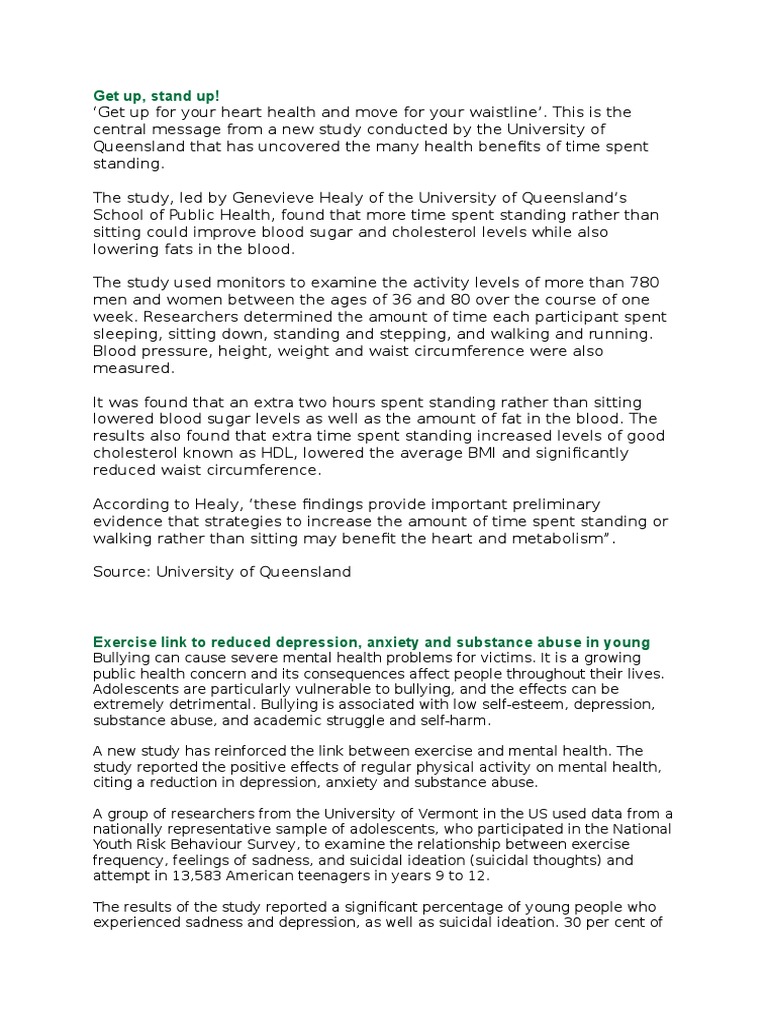 Selective Articles | PDF | Dieting | Physical Exercise