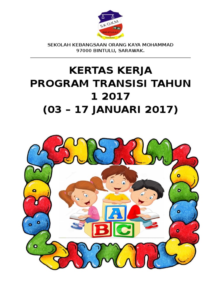 Contoh Kertas Kerja Program Transisi | PDF