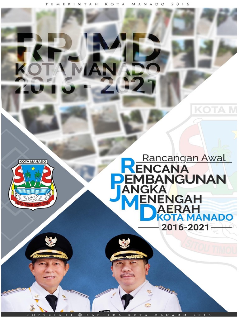 Draf Awal RPJMD Kota Manado | PDF