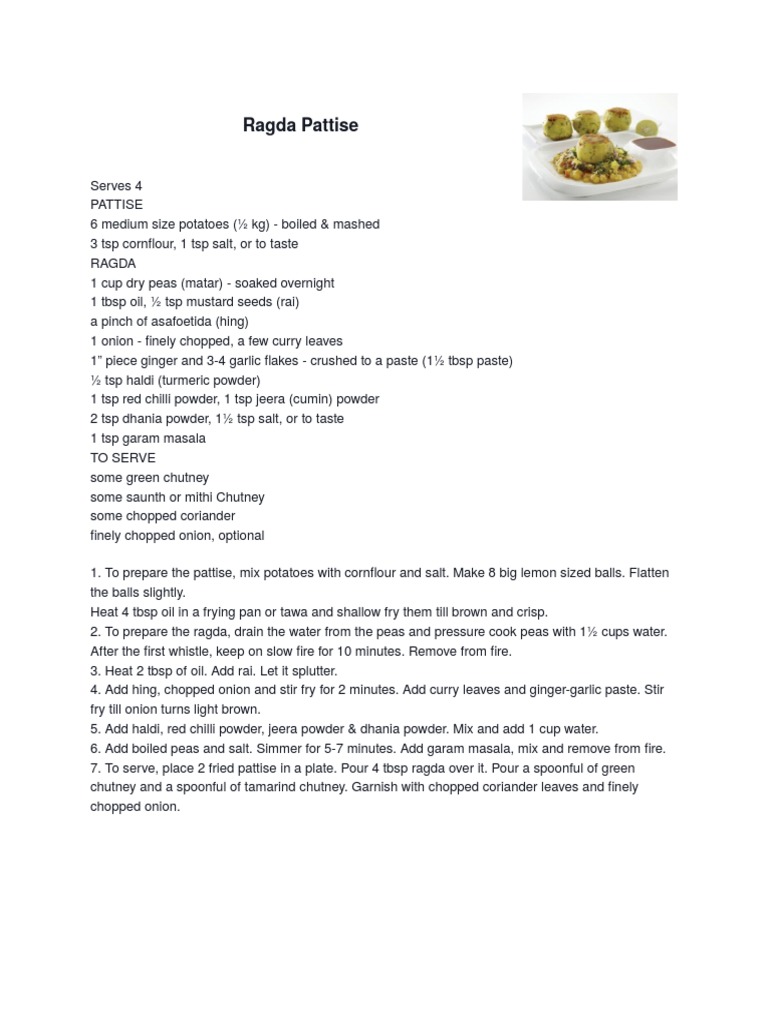 Recipes | PDF