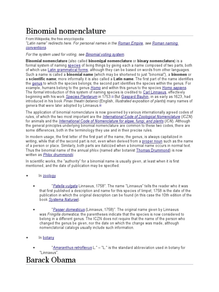 Binomial Nomenclature | PDF | Ant | Butterfly