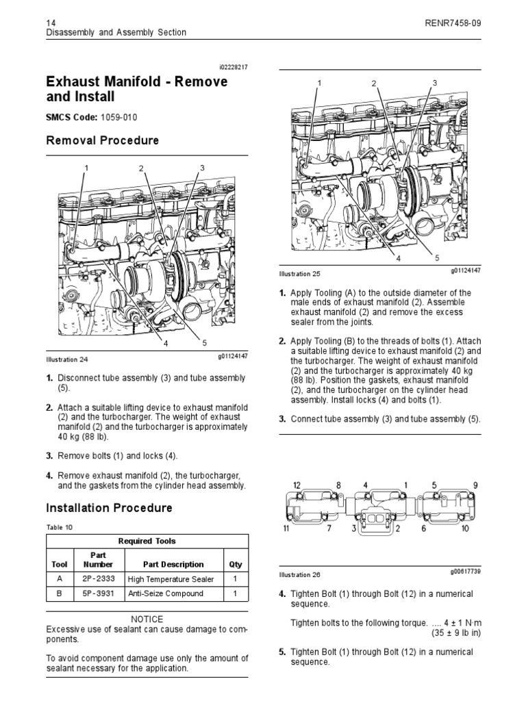 Caterpillar C7 - C9 - Sample Eng | PDF | Valve | Motor Oil