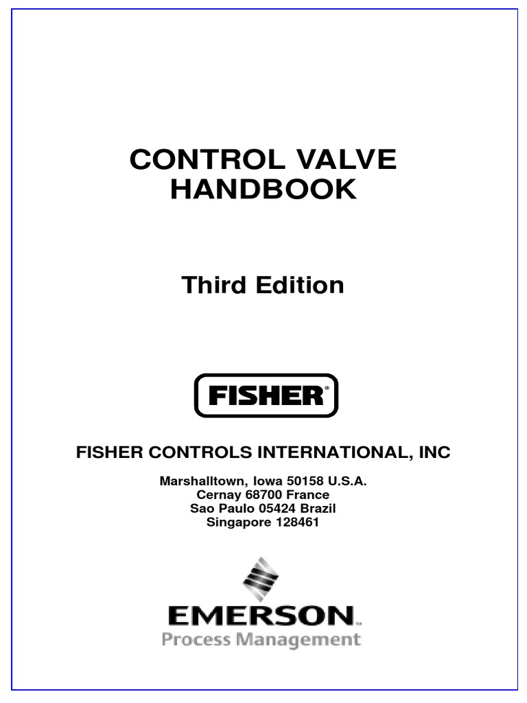 Emerson Control Valve HandBook PDF | PDF | Valve | Actuator