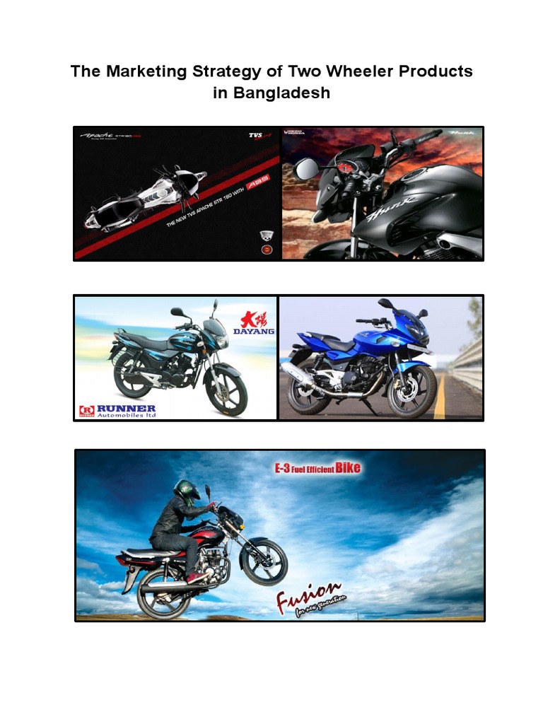 Marketing Strategies for Two Wheelers in Bangladesh | PDF | Market ...